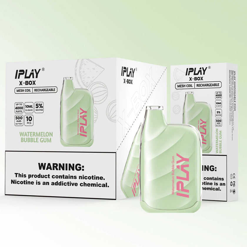 Vape IPLAY X-BOX | 4000 Mayoreo y menudeo - Envíos a todo México ...