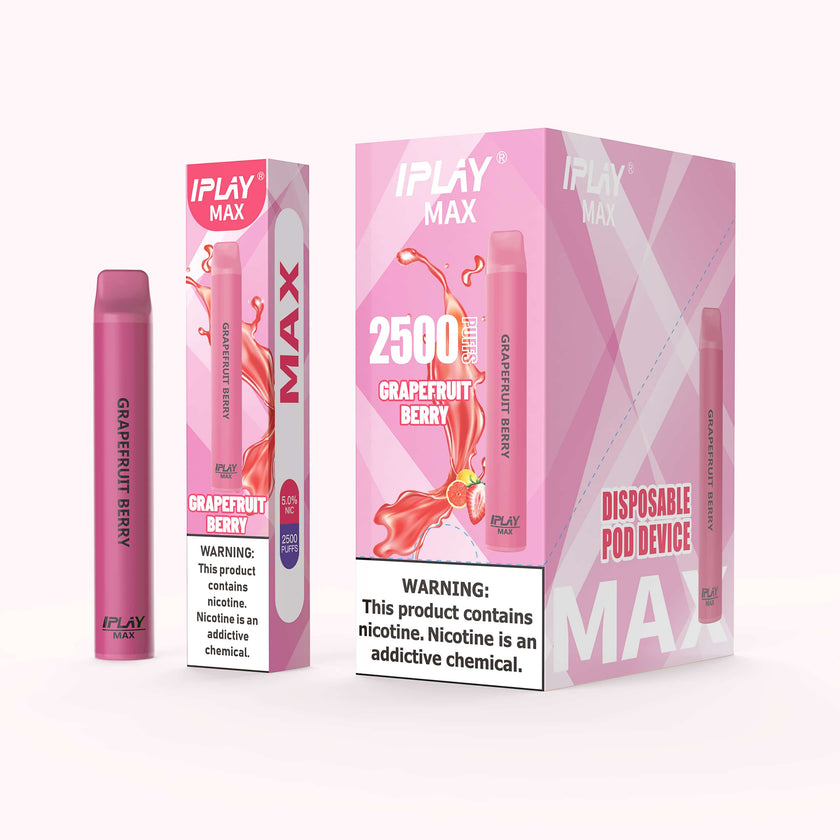 Vape IPlay Max | 2500 Puffs Mayoreo y Menudeo – MEIK MEXICO